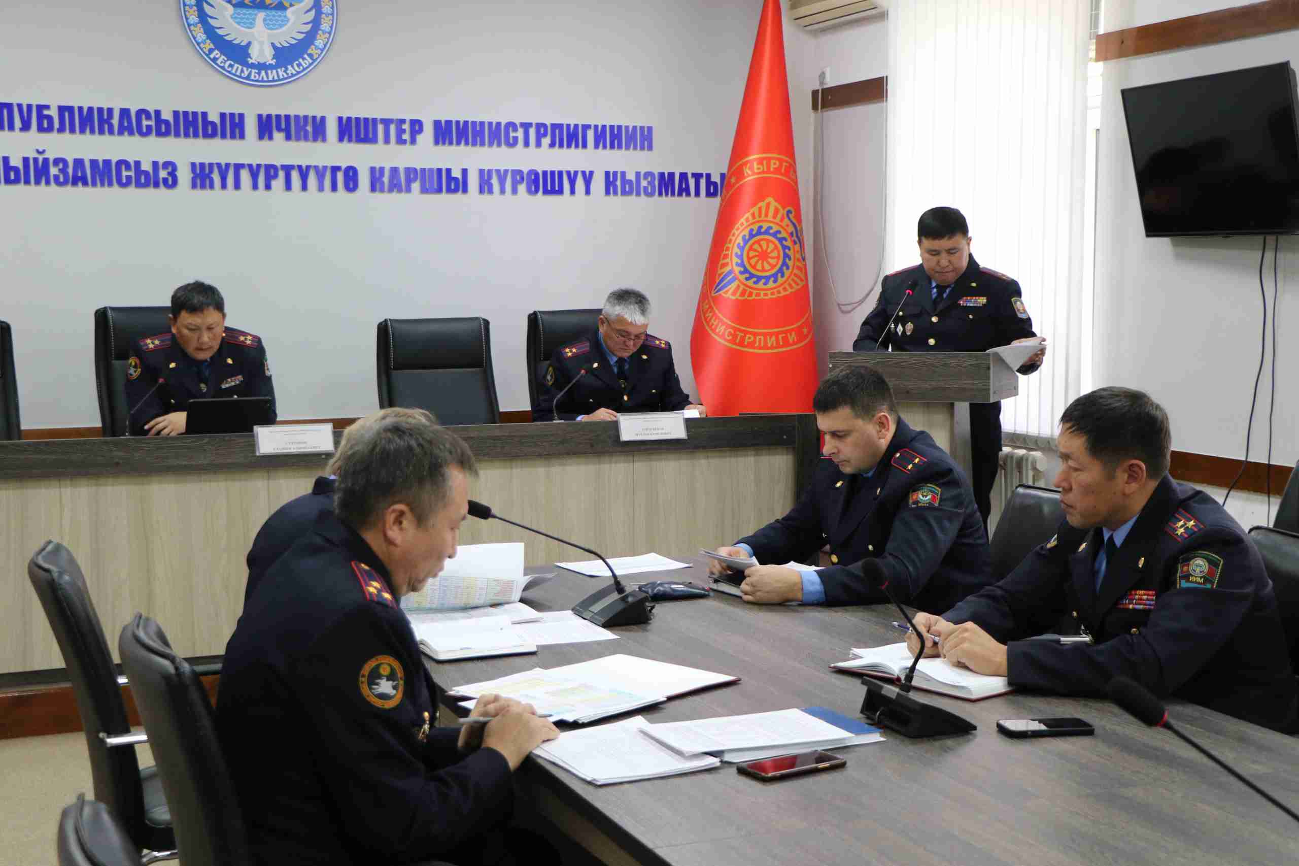 В СБНОН прошло оперативное совещание по итогам 10 месяцев оперативно-служебной деятельности